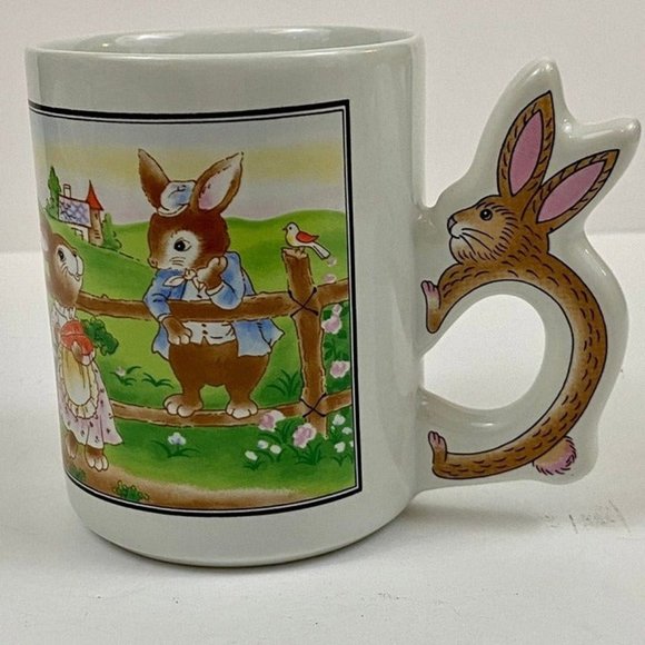 No brand / Not sure | Dining | Rabbit Farm Carrot Garden Rabbits Coffee ...